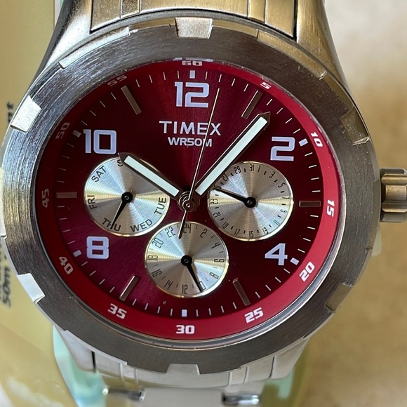 Timex | Accessories | Timex Men Battery Water Resistant 5m Dateday ...